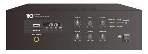Professional Audio Amplifier,Find amplifier at ITC