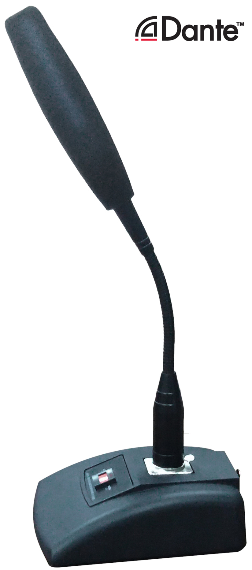 Microphone with DANTE