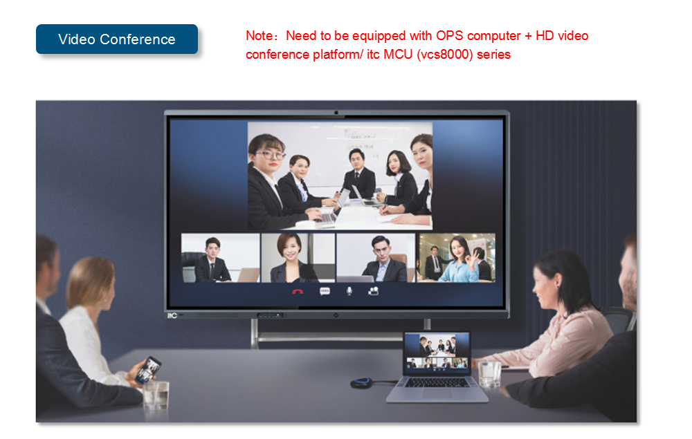 TV-65820 65-inch Interactive Intelligent Touch Screen