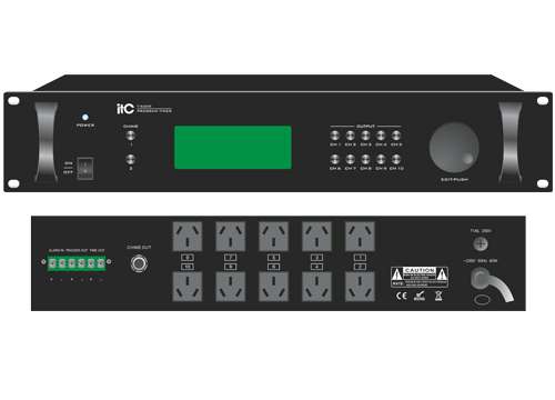 T-6212(A) 10 Zone Paging Controller with Speaker Selector