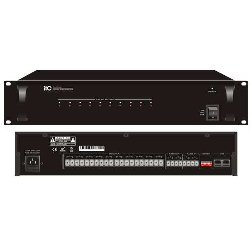 T-6212(A) 10 Zone Paging Controller with Speaker Selector