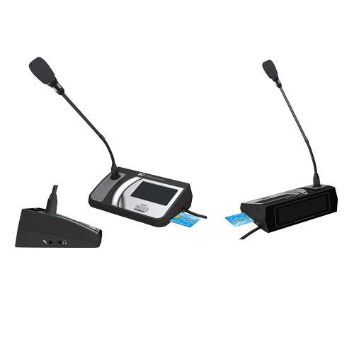 Digital Conference System Embedding Chairman/Delegate Microphone