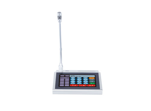T-7702A 7-inch Touch Screen Desktop Intercom Paging Microphone