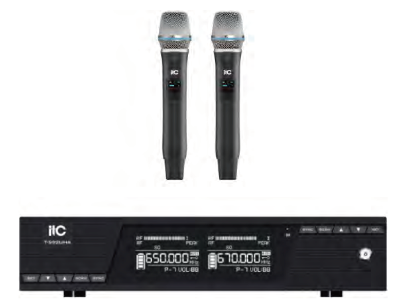 Wireless microphone T-590UHA